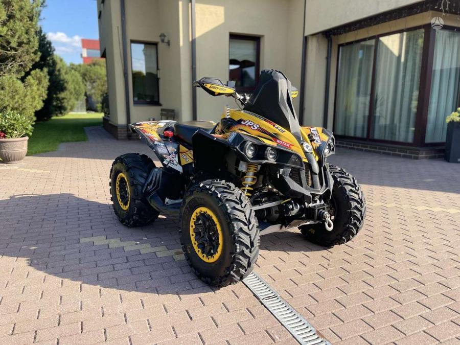 Dzeltens Can-Am Renegade 2008 Kauņa, ar dzinēja tilpumu 0.80 L un nobraukumu 10 tūkst. km par 7000 €, foto 8 vietnē AUTOMOTO.COM.LV