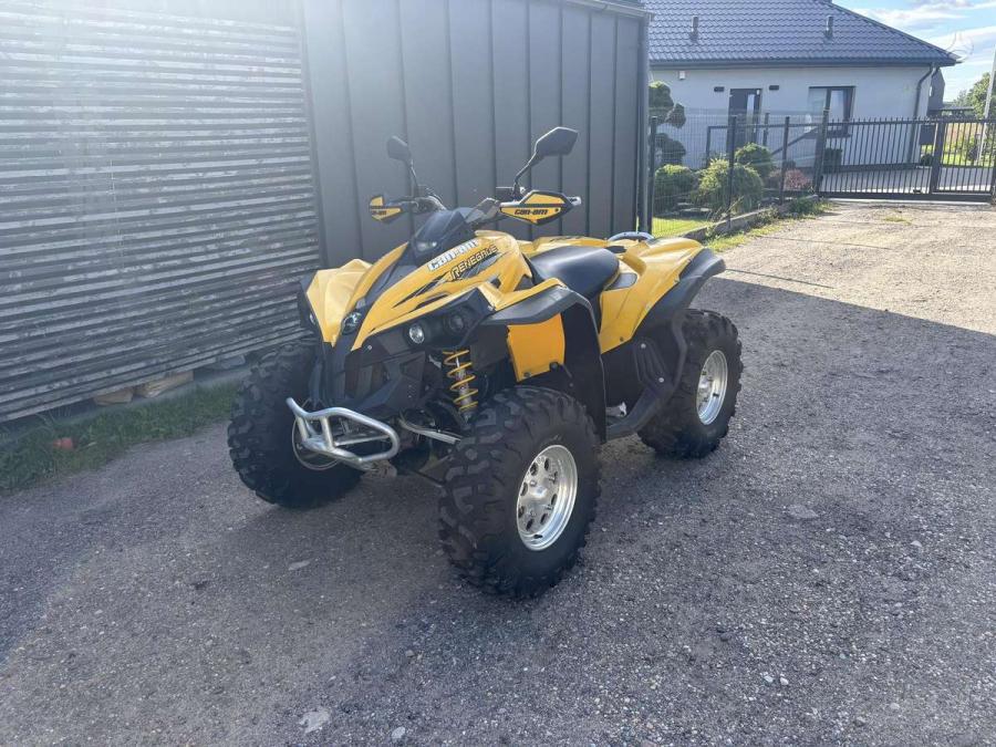 Dzeltens Can-Am Renegade 2008 Kauņa, ar dzinēja tilpumu 0.80 L un nobraukumu 8 tūkst. km par 5999 €, foto 1 vietnē AUTOMOTO.COM.LV
