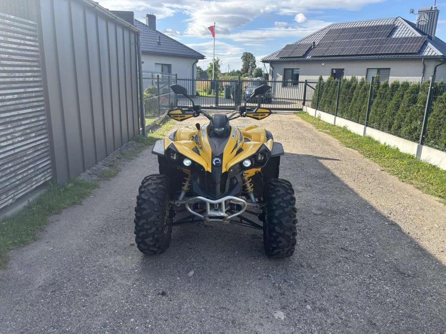 Dzeltens Can-Am Renegade 2008 Kauņa, ar dzinēja tilpumu 0.80 L un nobraukumu 8 tūkst. km par 5999 €, foto 4 vietnē AUTOMOTO.COM.LV