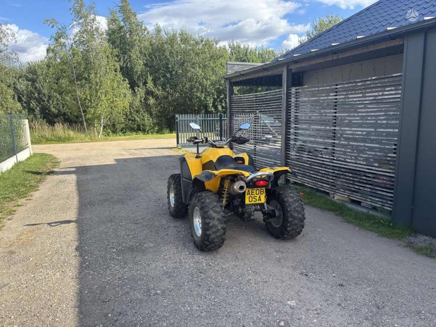 Dzeltens Can-Am Renegade 2008 Kauņa, ar dzinēja tilpumu 0.80 L un nobraukumu 8 tūkst. km par 5999 €, foto 5 vietnē AUTOMOTO.COM.LV