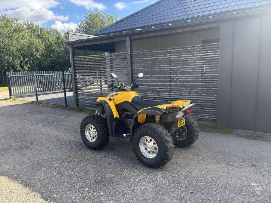 Dzeltens Can-Am Renegade 2008 Kauņa, ar dzinēja tilpumu 0.80 L un nobraukumu 8 tūkst. km par 5999 €, foto 6 vietnē AUTOMOTO.COM.LV