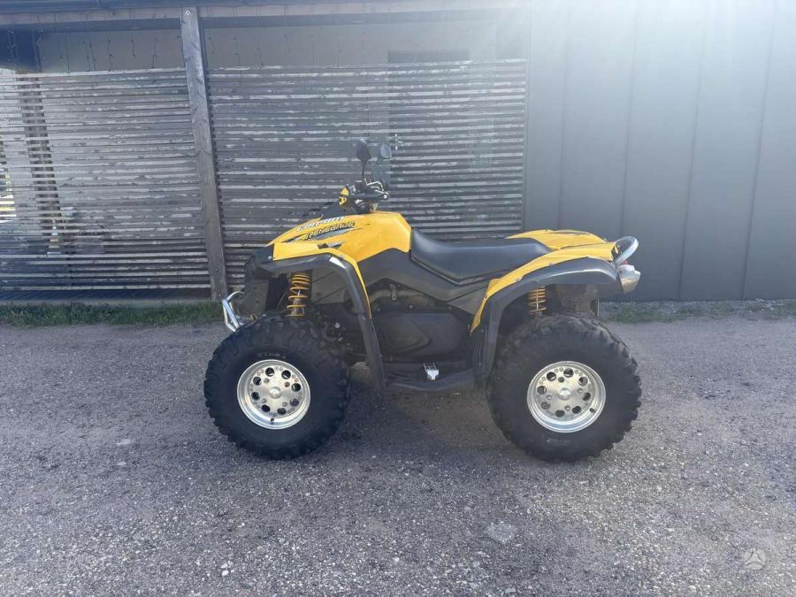 Dzeltens Can-Am Renegade 2008 Kauņa, ar dzinēja tilpumu 0.80 L un nobraukumu 8 tūkst. km par 5999 €, foto 7 vietnē AUTOMOTO.COM.LV