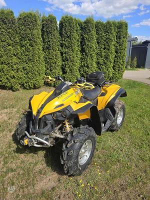 Dzeltens Can-Am Renegade 2009 Viļņa, ar dzinēja tilpumu 0.80 L un nobraukumu 5 tūkst. km par 6666 €, foto  vietnē AUTOMOTO.COM.LV