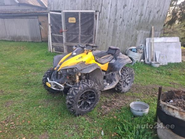 Dzeltens Can-Am Renegade 2010 Valga, ar dzinēja tilpumu 0.80 L un nobraukumu 11 tūkst. km par 3500 €, foto 3 vietnē AUTOMOTO.COM.LV