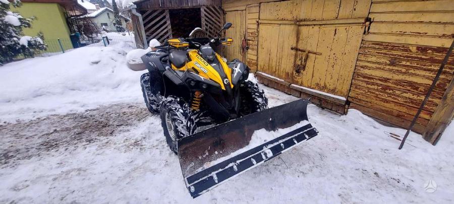 Dzeltens Can-Am Renegade 2012 Švenčionys, ar dzinēja tilpumu 1.00 L un nobraukumu 15 tūkst. km par 7800 €, foto 2 vietnē AUTOMOTO.COM.LV