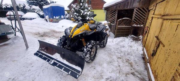Dzeltens Can-Am Renegade 2012 Švenčionys, ar dzinēja tilpumu 1.00 L un nobraukumu 15 tūkst. km par 7800 €, foto 3 vietnē AUTOMOTO.COM.LV