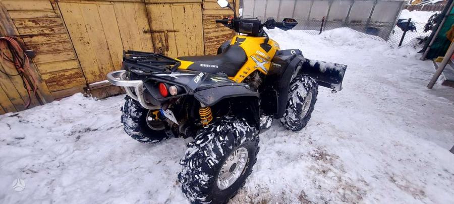 Dzeltens Can-Am Renegade 2012 Švenčionys, ar dzinēja tilpumu 1.00 L un nobraukumu 15 tūkst. km par 7800 €, foto 5 vietnē AUTOMOTO.COM.LV