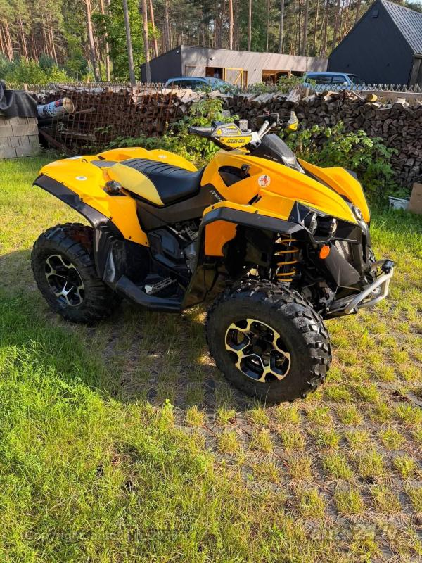 Yellow Can-Am Renegade 2014 in Tallinn, with an engine capacity of 0.55 L and mileage of 0 thousand km for 5499 €, photo 1 on AUTOMOTO.COM.LV