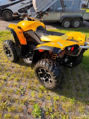 Желтый Can-Am Renegade 2014 в Таллин, объемом двигателя 0.55 л и пробегом 0 тыс. км за 5499 €, фото 6 на AUTOMOTO.COM.LV