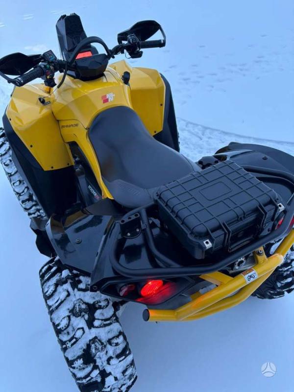 Yellow Can-Am Renegade 2021 in Jekabpils, with an engine capacity of 1.00 L and mileage of 5 thousand km for 15000 €, photo 11 on AUTOMOTO.COM.LV