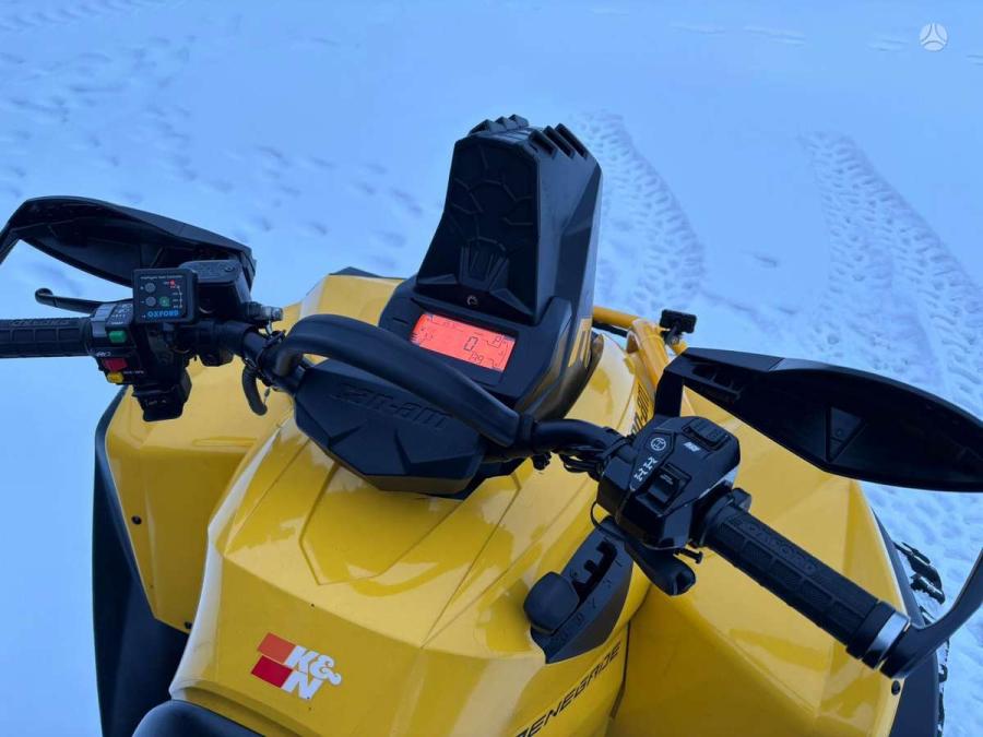 Желтый Can-Am Renegade 2021 в Екабпилс, объемом двигателя 1.00 л и пробегом 5 тыс. км за 15500 €, фото 15 на AUTOMOTO.COM.LV