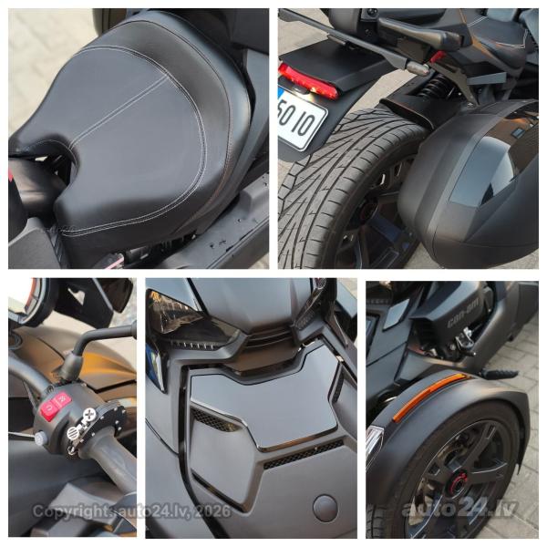 Black Can-Am Ryker 2019 in Tartu, with an engine capacity of 0.90 L and mileage of 20 thousand km for 10500 €, photo 5 on AUTOMOTO.COM.LV