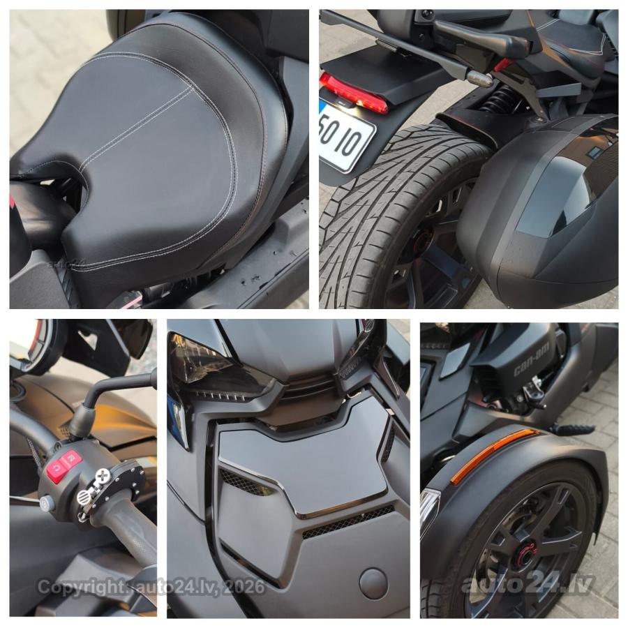 Black Can-Am Ryker 2019 in Tartu, with an engine capacity of 0.90 L and mileage of 20 thousand km for 10500 €, photo 6 on AUTOMOTO.COM.LV