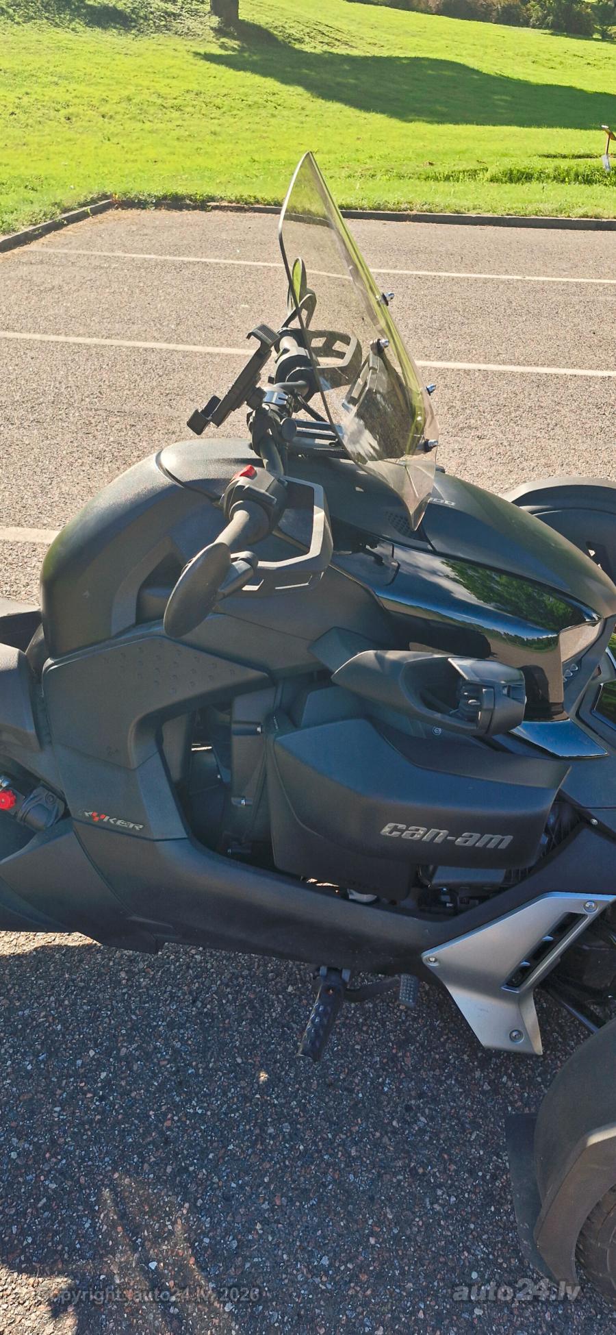 Black Can-Am Ryker 2019 in Viljandi, with an engine capacity of 0.90 L and mileage of 16 thousand km for 7500 €, photo 4 on AUTOMOTO.COM.LV