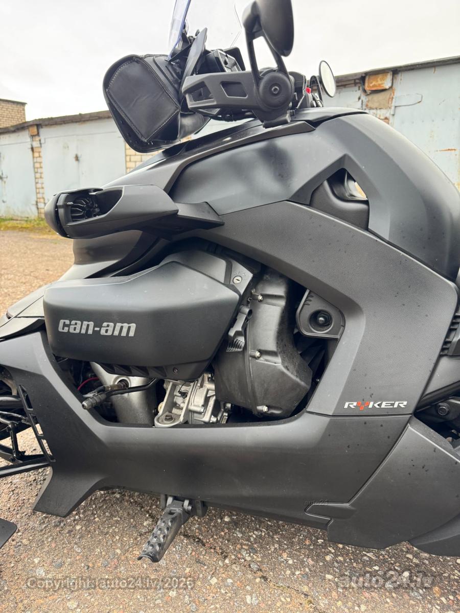 Black Can-Am Ryker 2020 in Tallinn, with an engine capacity of 0.90 L and mileage of 19 thousand km for 7800 €, photo 9 on AUTOMOTO.COM.LV