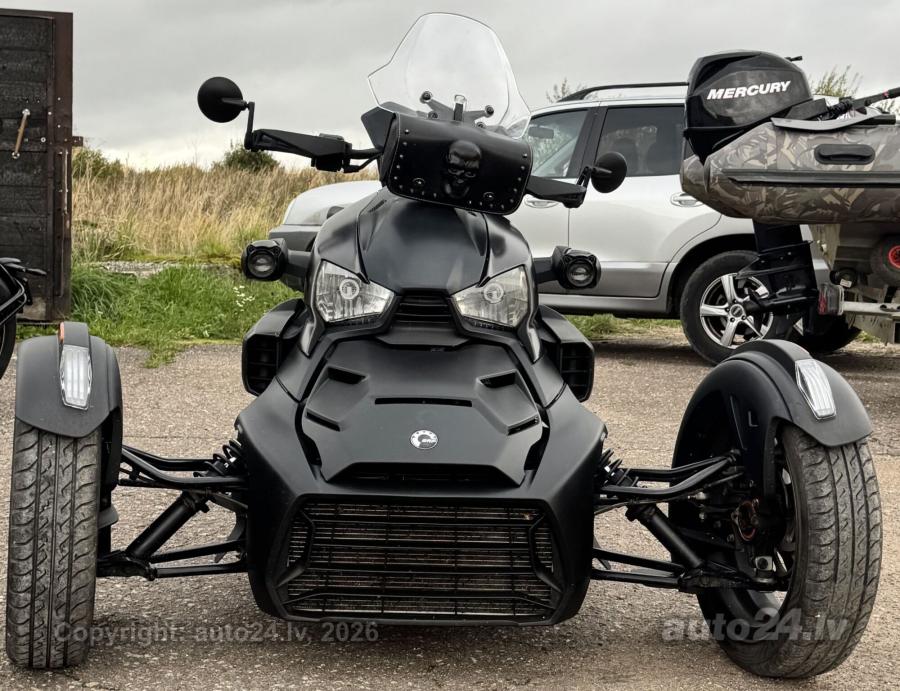 Black Can-Am Ryker 2020 in Tallinn, with an engine capacity of 0.90 L and mileage of 19 thousand km for 7800 €, photo 12 on AUTOMOTO.COM.LV