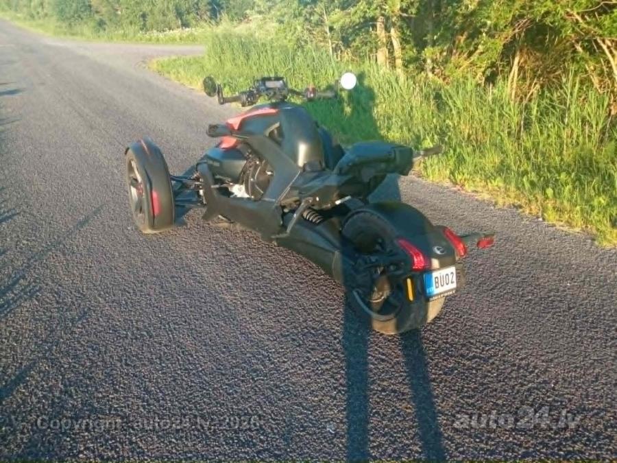 Black Can-Am Ryker 2021 in Tallinn, with an engine capacity of 0.90 L and mileage of 22 thousand km for 8500 €, photo 6 on AUTOMOTO.COM.LV