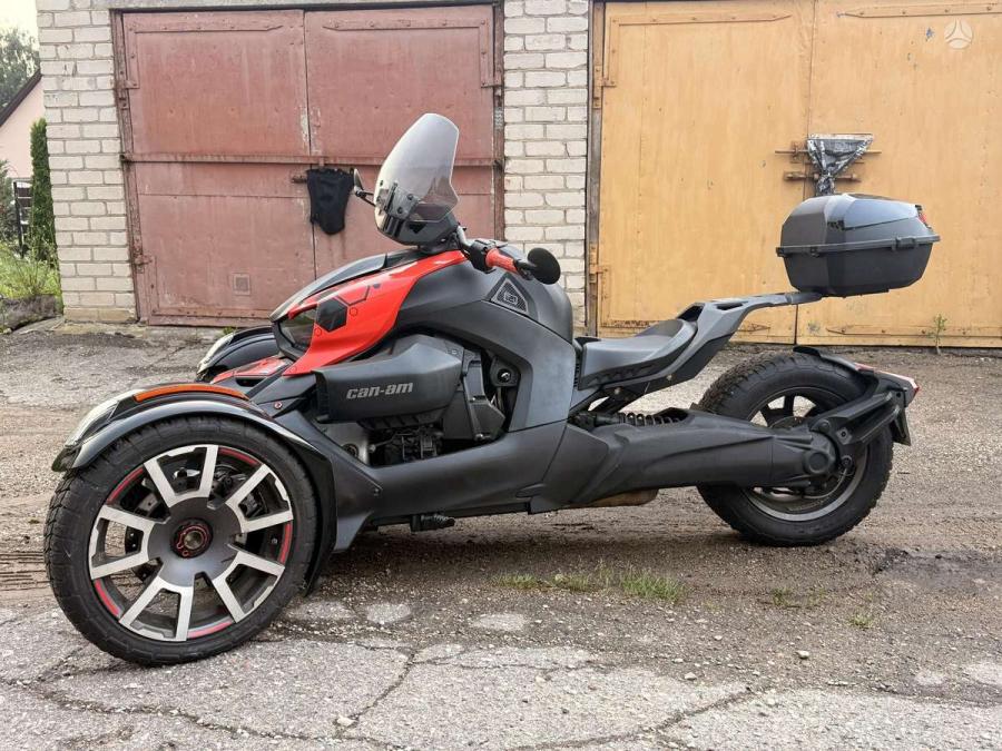 Black Can-Am Ryker 2021 in Siauliai, with an engine capacity of 0.60 L and mileage of 10 thousand km for 6900 €, photo 3 on AUTOMOTO.COM.LV