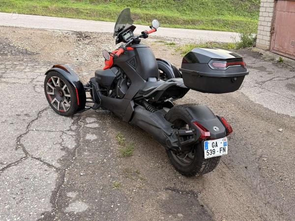 Black Can-Am Ryker 2021 in Siauliai, with an engine capacity of 0.60 L and mileage of 10 thousand km for 6900 €, photo 3 on AUTOMOTO.COM.LV