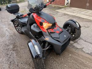 Black Can-Am Ryker 2021 in Siauliai, with an engine capacity of 0.60 L and mileage of 10 thousand km for 6900 €, photo 5 on AUTOMOTO.COM.LV