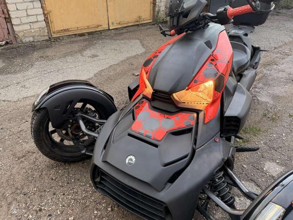 Black Can-Am Ryker 2021 in Siauliai, with an engine capacity of 0.60 L and mileage of 10 thousand km for 6900 €, photo 5 on AUTOMOTO.COM.LV