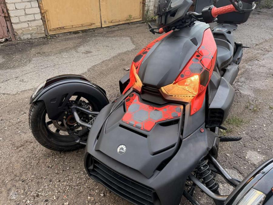 Black Can-Am Ryker 2021 in Siauliai, with an engine capacity of 0.60 L and mileage of 10 thousand km for 6900 €, photo 6 on AUTOMOTO.COM.LV