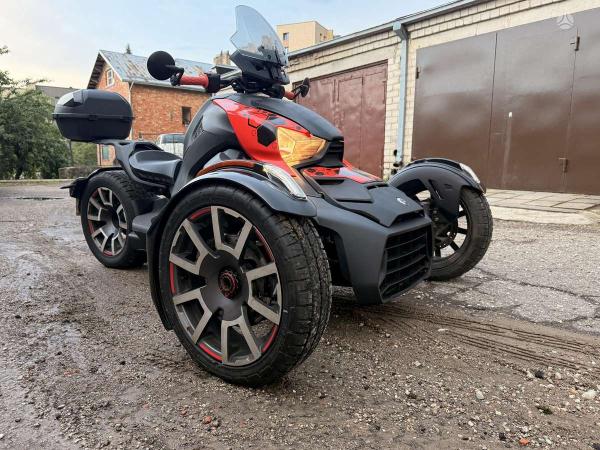 Black Can-Am Ryker 2021 in Siauliai, with an engine capacity of 0.60 L and mileage of 10 thousand km for 6900 €, photo 6 on AUTOMOTO.COM.LV