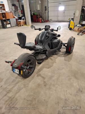 Black Can-Am Ryker 2023 in Tallinn, with an engine capacity of 0.90 L and mileage of 0 thousand km for 15500 €, photo 9 on AUTOMOTO.COM.LV