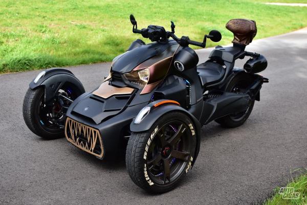 Melns Can-Am Ryker 2023 Kretinga, ar dzinēja tilpumu 0.60 L un nobraukumu 31 tūkst. km par 7999 €, foto 1 vietnē AUTOMOTO.COM.LV