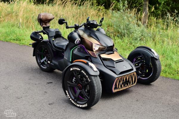 Melns Can-Am Ryker 2023 Kretinga, ar dzinēja tilpumu 0.60 L un nobraukumu 31 tūkst. km par 7999 €, foto 3 vietnē AUTOMOTO.COM.LV
