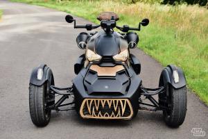 Black Can-Am Ryker 2023 in Kretinga, with an engine capacity of 0.60 L and mileage of 31 thousand km for 7999 €, photo 5 on AUTOMOTO.COM.LV