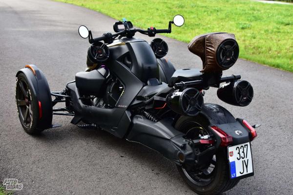 Melns Can-Am Ryker 2023 Kretinga, ar dzinēja tilpumu 0.60 L un nobraukumu 31 tūkst. km par 7999 €, foto 6 vietnē AUTOMOTO.COM.LV