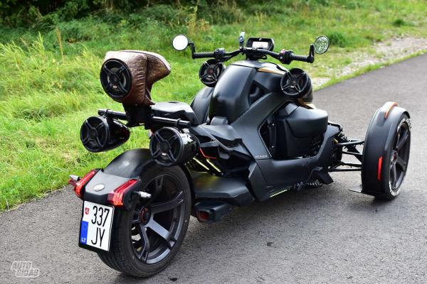 Melns Can-Am Ryker 2023 Kretinga, ar dzinēja tilpumu 0.60 L un nobraukumu 31 tūkst. km par 7999 €, foto 7 vietnē AUTOMOTO.COM.LV
