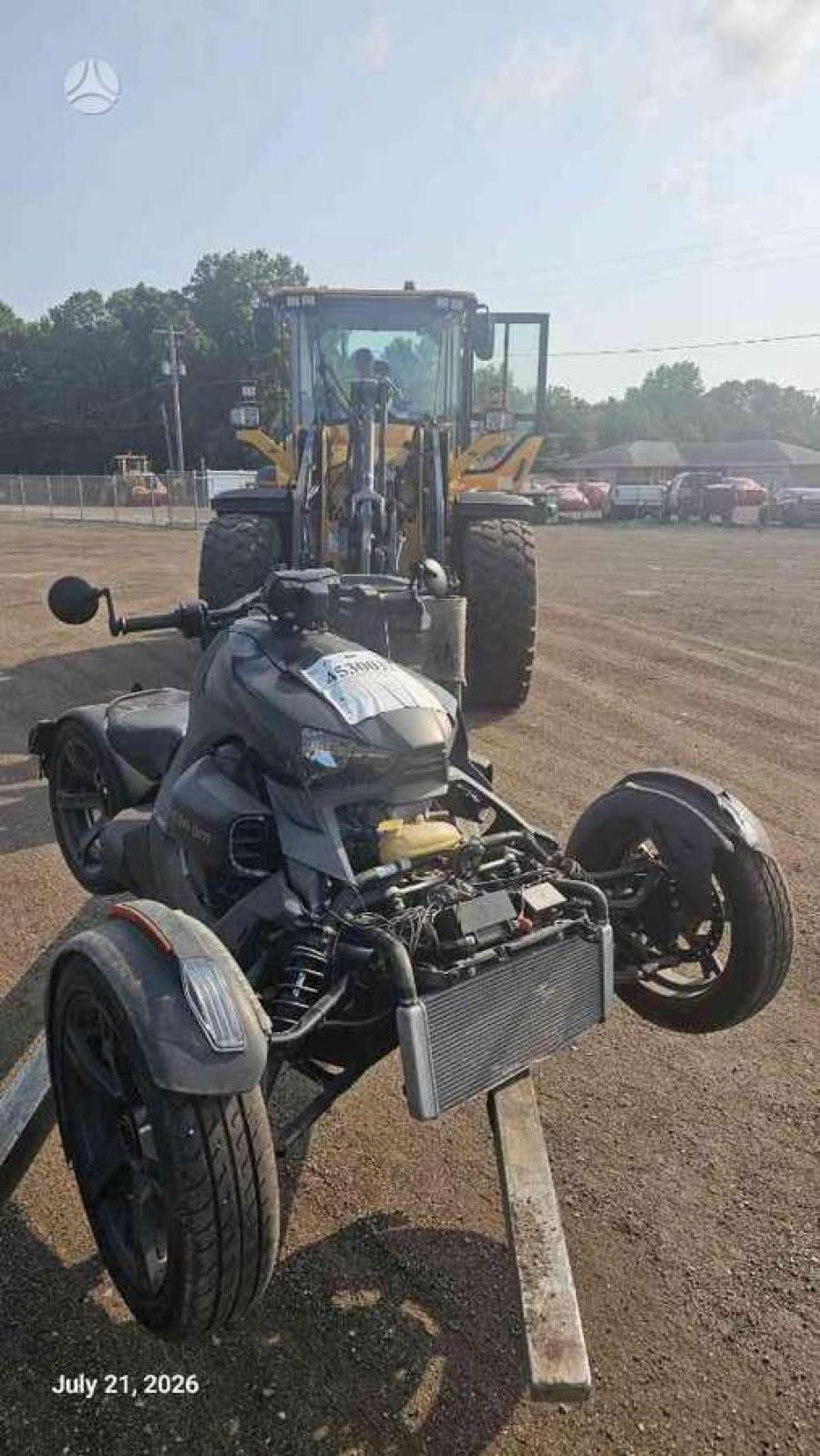 Can-Am Ryker 2021 Klaipėda, ar dzinēja tilpumu 0.00 L un nobraukumu 61 tūkst. km par 4200 €, foto 3 vietnē AUTOMOTO.COM.LV