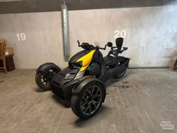 Dzeltens Can-Am Ryker 2023 Kretinga, ar dzinēja tilpumu 0.60 L un nobraukumu 0 tūkst. km par 7999 €, foto 1 vietnē AUTOMOTO.COM.LV