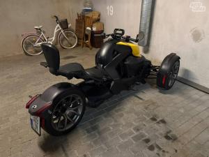 Yellow Can-Am Ryker 2023 in Kretinga, with an engine capacity of 0.60 L and mileage of 0 thousand km for 7999 €, photo 8 on AUTOMOTO.COM.LV