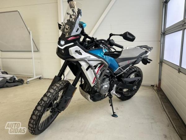 Blue CFMOTO 450 MT 2025 in Radviliskis, with an engine capacity of 0.45 L and mileage of 7 thousand km for 4250 €, photo 1 on AUTOMOTO.COM.LV