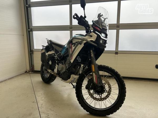 Blue CFMOTO 450 MT 2025 in Radviliskis, with an engine capacity of 0.45 L and mileage of 7 thousand km for 4250 €, photo 2 on AUTOMOTO.COM.LV