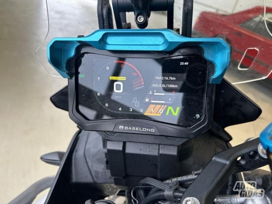 Blue CFMOTO 450 MT 2025 in Radviliskis, with an engine capacity of 0.45 L and mileage of 7 thousand km for 4250 €, photo 8 on AUTOMOTO.COM.LV