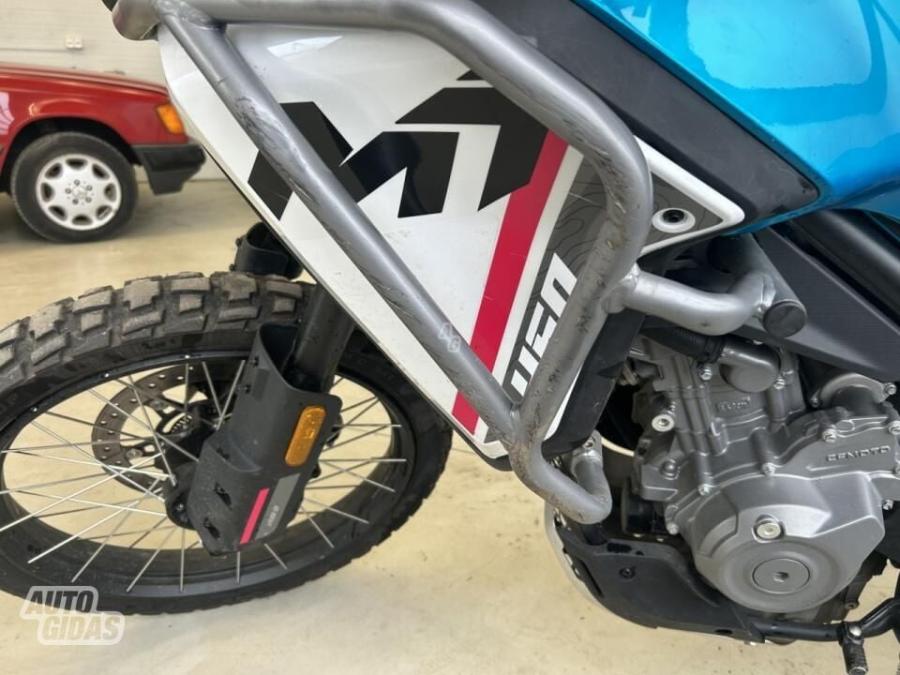 Blue CFMOTO 450 MT 2025 in Radviliskis, with an engine capacity of 0.45 L and mileage of 7 thousand km for 4250 €, photo 13 on AUTOMOTO.COM.LV