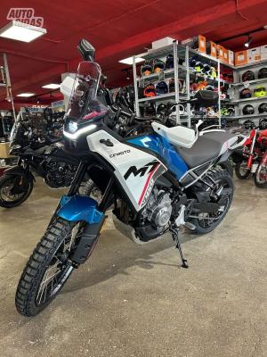Blue CFMOTO 450 MT 2025 in Kaunas, with an engine capacity of 0.45 L and mileage of 0 thousand km for 6490 €, photo  on AUTOMOTO.COM.LV