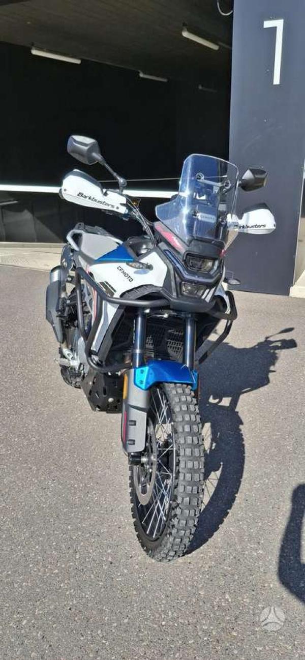 Blue CFMOTO 450 MT 2025 in Vilnius, with an engine capacity of 0.00 L and mileage of 4 thousand km for 6250 €, photo 1 on AUTOMOTO.COM.LV