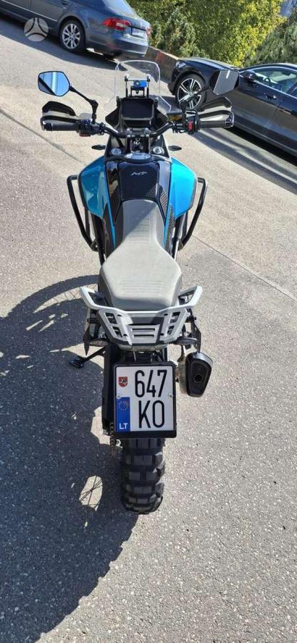 Blue CFMOTO 450 MT 2025 in Vilnius, with an engine capacity of 0.00 L and mileage of 4 thousand km for 6250 €, photo 5 on AUTOMOTO.COM.LV