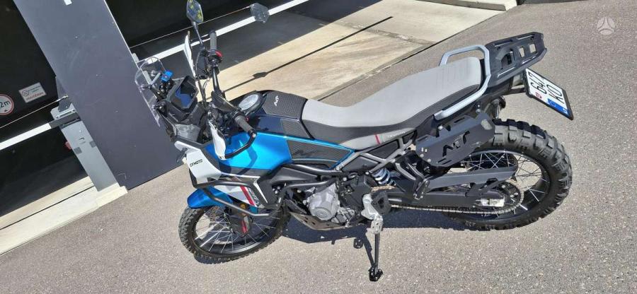 Blue CFMOTO 450 MT 2025 in Vilnius, with an engine capacity of 0.00 L and mileage of 4 thousand km for 6250 €, photo 6 on AUTOMOTO.COM.LV