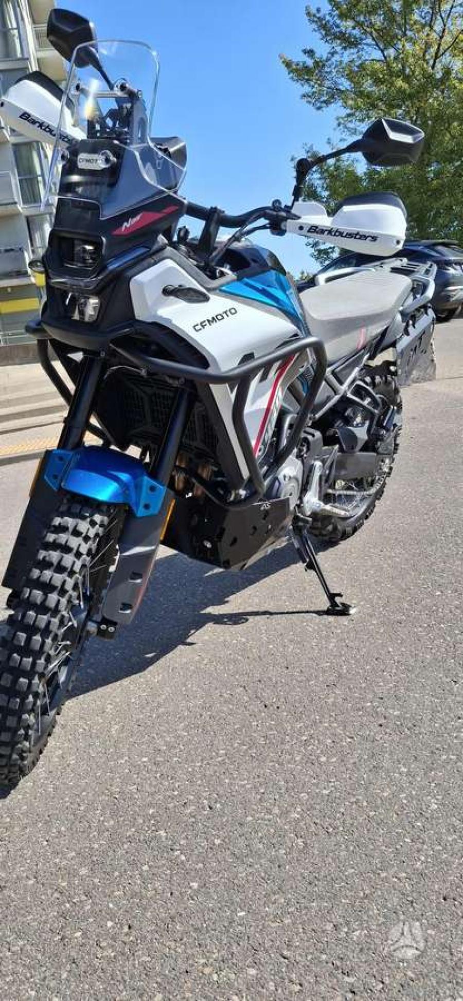 Blue CFMOTO 450 MT 2025 in Vilnius, with an engine capacity of 0.00 L and mileage of 4 thousand km for 6250 €, photo 8 on AUTOMOTO.COM.LV