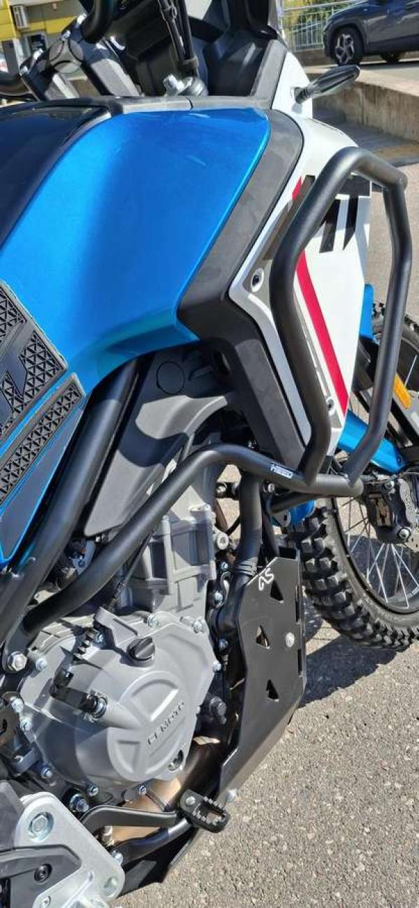 Blue CFMOTO 450 MT 2025 in Vilnius, with an engine capacity of 0.00 L and mileage of 4 thousand km for 6250 €, photo 10 on AUTOMOTO.COM.LV