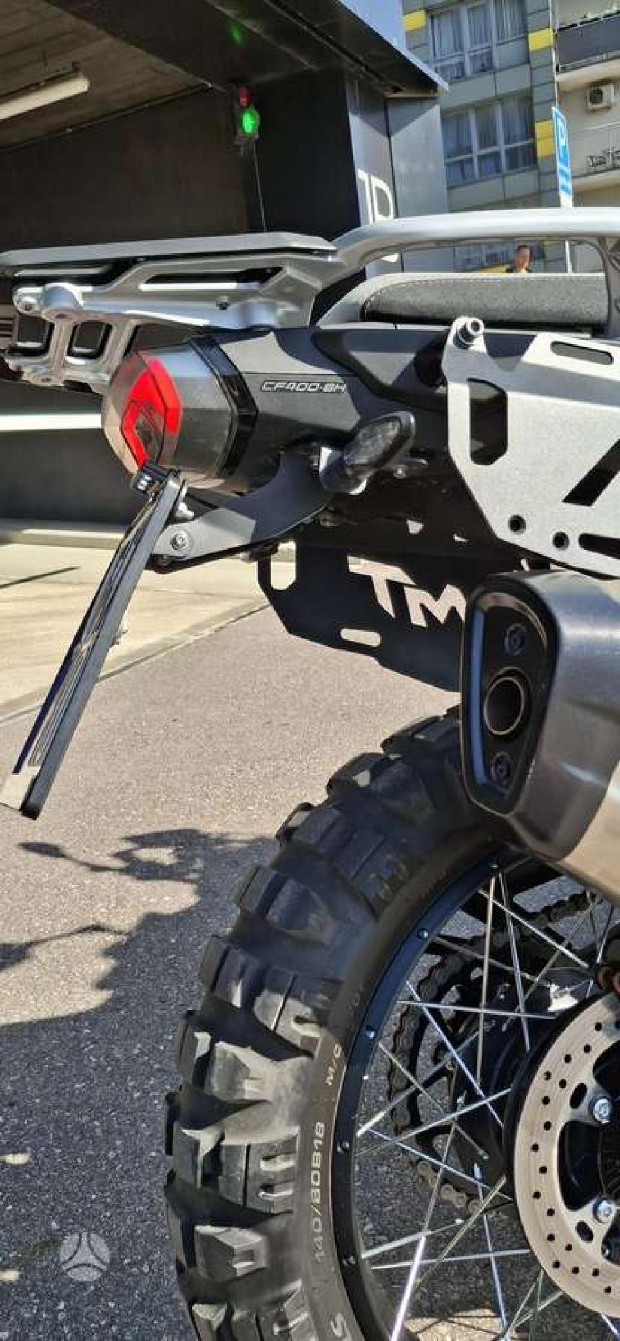 Blue CFMOTO 450 MT 2025 in Vilnius, with an engine capacity of 0.00 L and mileage of 4 thousand km for 6250 €, photo 16 on AUTOMOTO.COM.LV