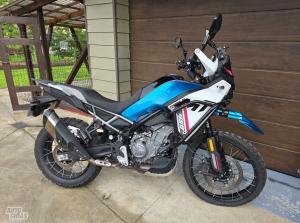 Blue CFMOTO 450 MT 2025 in Pasvalys, with an engine capacity of 0.45 L and mileage of 2 thousand km for 1099 €, photo  on AUTOMOTO.COM.LV
