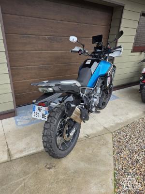 Blue CFMOTO 450 MT 2025 in Pasvalys, with an engine capacity of 0.45 L and mileage of 2 thousand km for 1099 €, photo 5 on AUTOMOTO.COM.LV