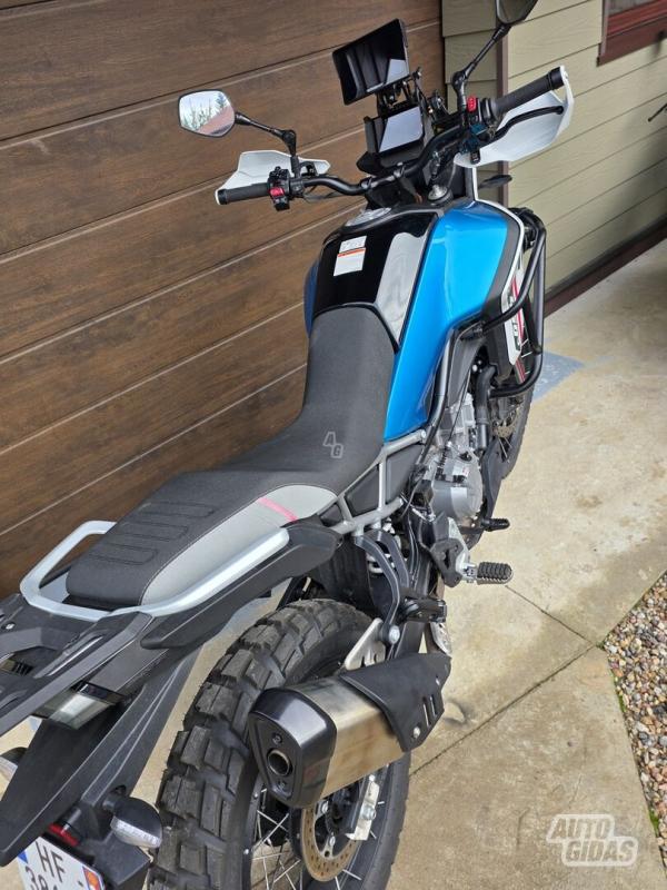 Blue CFMOTO 450 MT 2025 in Pasvalys, with an engine capacity of 0.45 L and mileage of 2 thousand km for 1099 €, photo 6 on AUTOMOTO.COM.LV